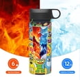18OZ insulated space flask with straw Yo Gabba Gabbaland，Sports ...