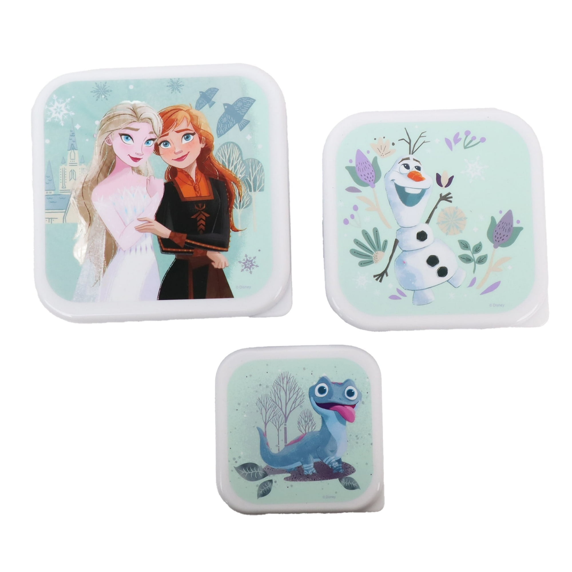 Disney Frozen Frozen 3 Pc Square Lunch Box Set