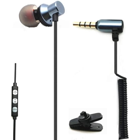 Single Earbud One Ear Earphone Mono Earbud Headphones with Mic and in ...
