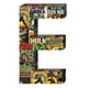 Marvel Superhero Retro Comics Wooden Letter 'E' with Hooks - Walmart.com