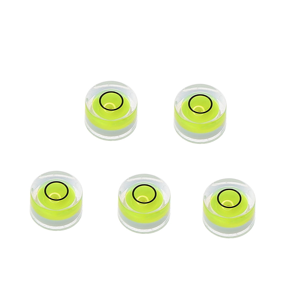 5pcs Round Bubble Level Mini Spirit Level Bullseye Level Measurement ...