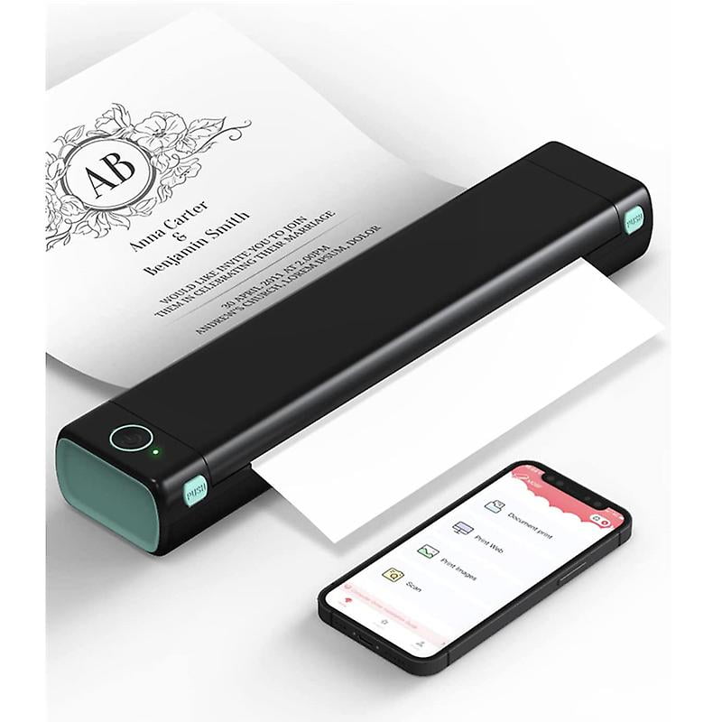 Impresora portátil Impresora móvil Bluetooth inalámbrica | Walmart en línea