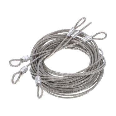 1/8" Stainless Steel Wire Rope Cable,50ft PVC Coated Stainless Cable ...