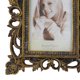 DecMode 4" x 6" Handmade Intricate Carved Brass Scroll Photo Frame (3 ...