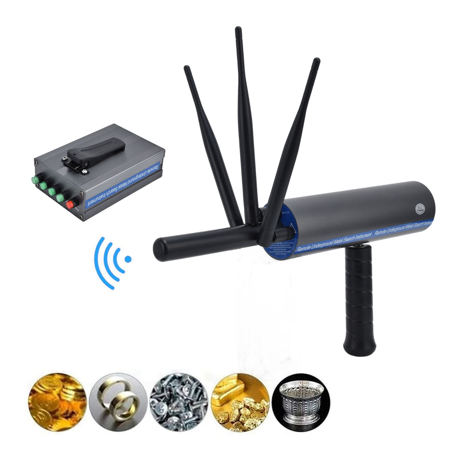 Detector De Metales De Gran Alcance, Búsqueda Remota De Alta Sensibilidad Y Precisión Para ...