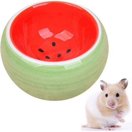 KSCD Hamster Bowl Ceramic Small Animal Water Bowl Prevent Tipping ...