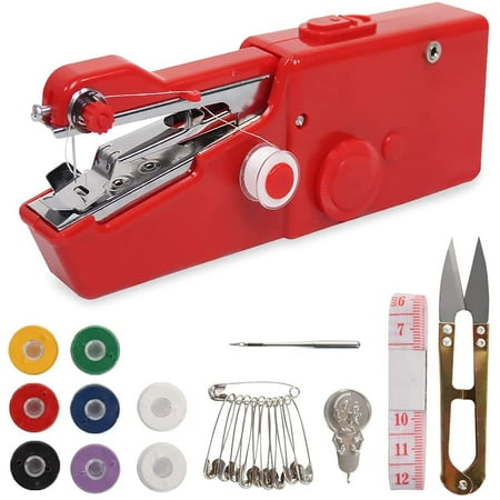 Handheld Sewing Machine, Hand Cordless Sewing Tool Mini Portable Sewing ...