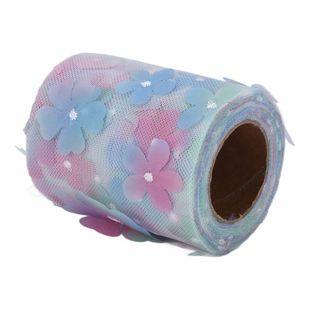Rollo de tul, rollo de tul, rollo de tela de malla con degradado ...
