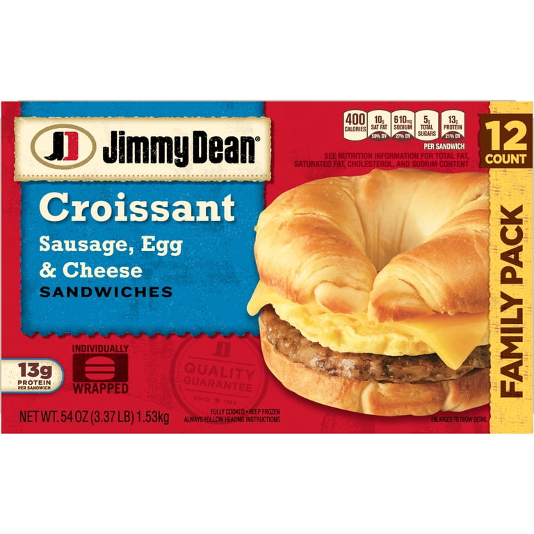 Frozen Croissant Breakfast Sandwich
