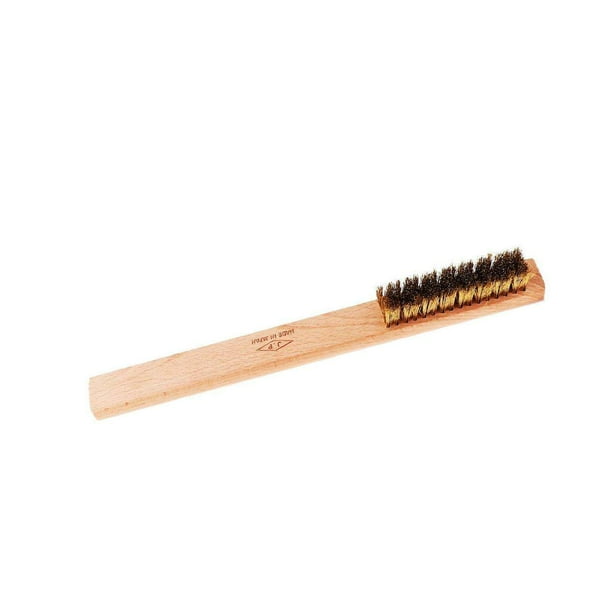Handle Copper Wire Brush for Rust Cleaning Rust Paint Remover Straight ...