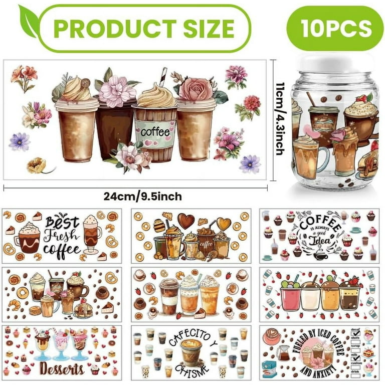 Uv Dtf Cup Wraps For 16 Oz Fall Rngmsi UV DTF Cup Wrap - 5 Sheets Horse ...