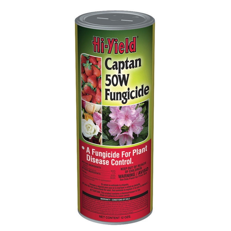 Hi-Yield Captan 50W Powder Fungicide 12 oz - Walmart.com