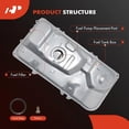 A-Premium Fuel Tank with Lock Ring & O-Ring Compatible with Mazda MPV ...