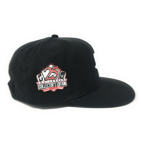 FUBU “FB” Logo 25th Anniversary Classic Black Snapback Hat