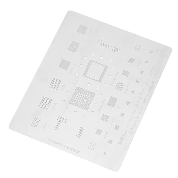 IC Chip Reballing Stencil Template,BGA Reballing Stencil Template BGA ...