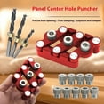 SelfCentering Woodworking Dowel Gauge Aluminum Drill Positioning Tool ...