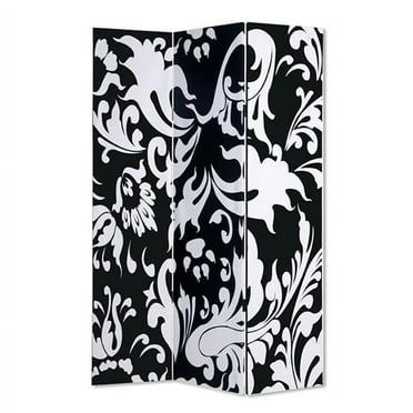 Blue Finish Wood Shutter 3 Panel Room Divider Screen - Walmart.com