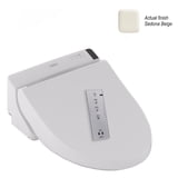 TOTO® WASHLET® C200 Electronic Bidet Toilet Seat with Premist and ...