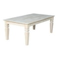 International Concepts Java Coffee Table Unfinished - Walmart.com