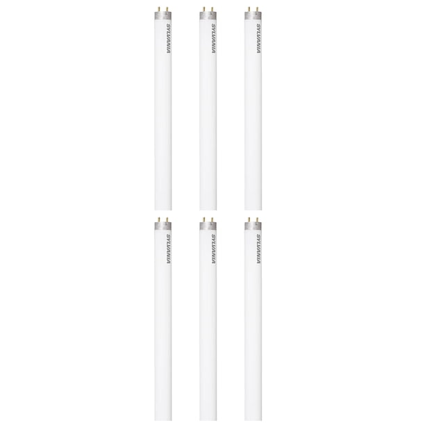 (case of 6 lamps) Sylvania 22511 F15T8/GRO/AQ/RP Fluorescent Plant ...