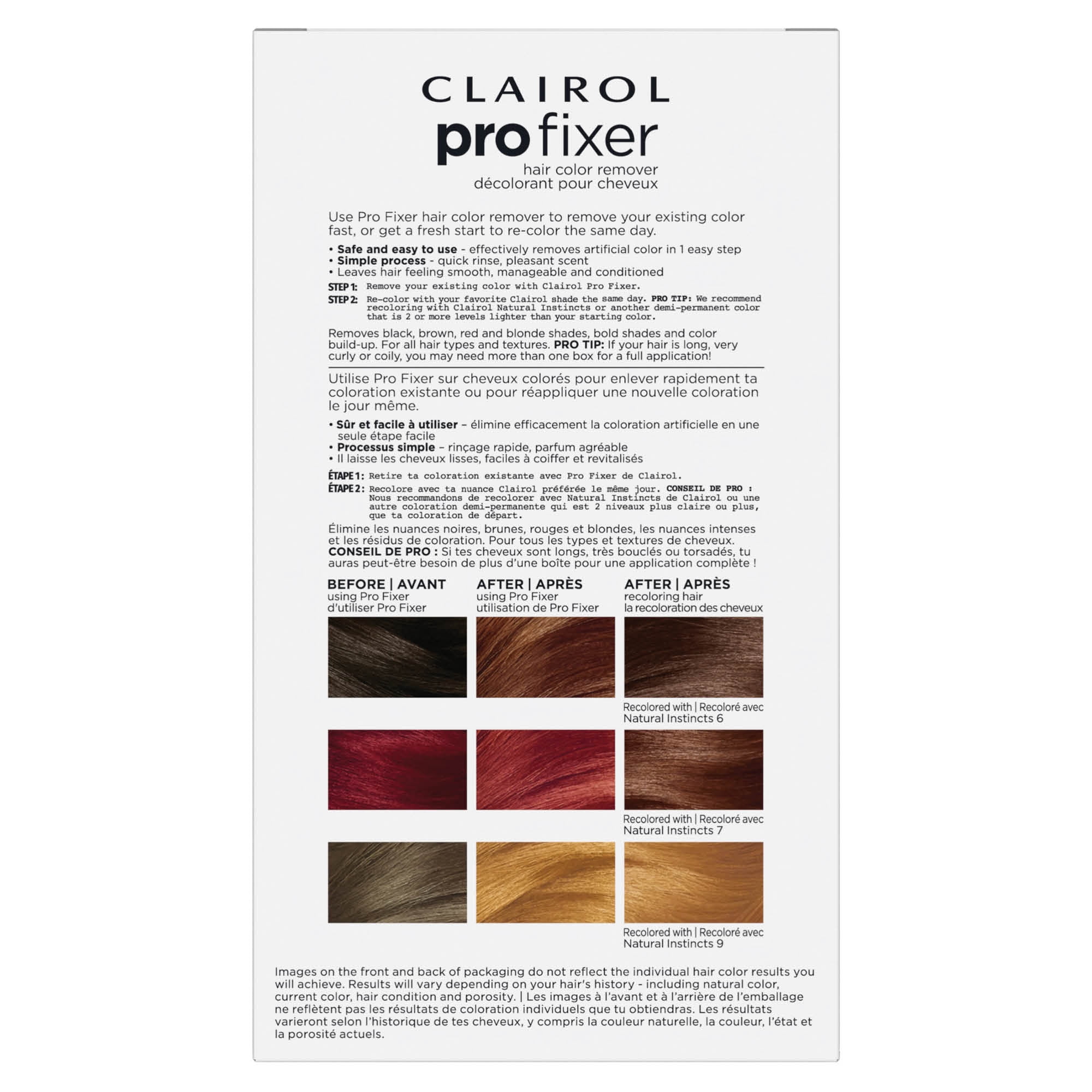 Click here for Clairol Pro Fixer Hair Color Remover  1 Kit Pack O... prices