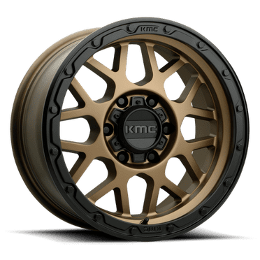 KMC Aluminum Rim KM229 MACHETE CRAWL 17X9in Satin Black Machined Bead ...