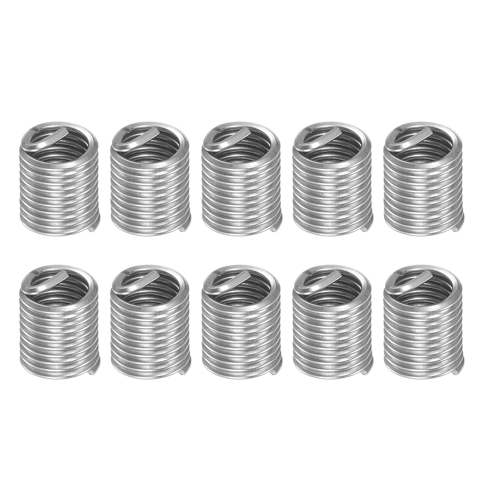 Uxcell M8 x 1.25 2D 16mm 304 Stainless Steel Wire Thread Insert ...
