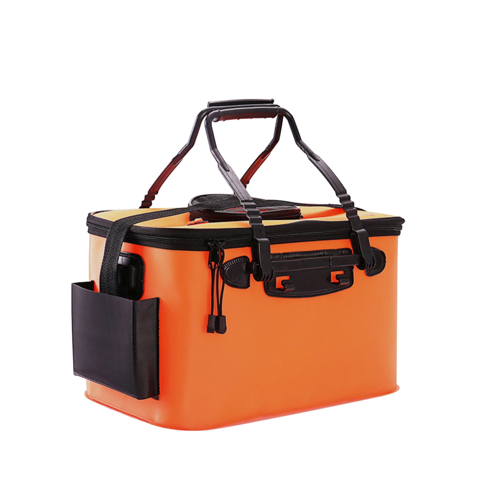 Fishing Bucket, Foldable Fishing Bait Bucket, Multifunctional Portable ...