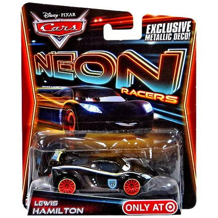 Disney Cars Neon Racers Lewis Hamilton Diecast Car [Metallic Deco ...