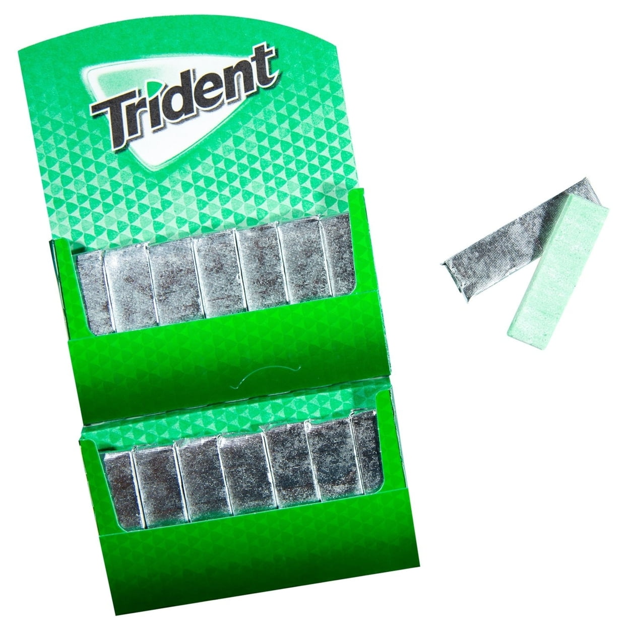 Buy Trident Sugar-Free Gum, Spearmint, 14 Sticks, 15 Ct Online at ...