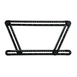 Hyper Tough Multi Angle Ruler TR36008N with Inch and Metric Arms for ...