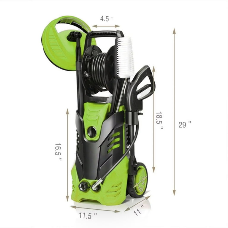 3000 psi electric high pressure washer with patio cleaner store