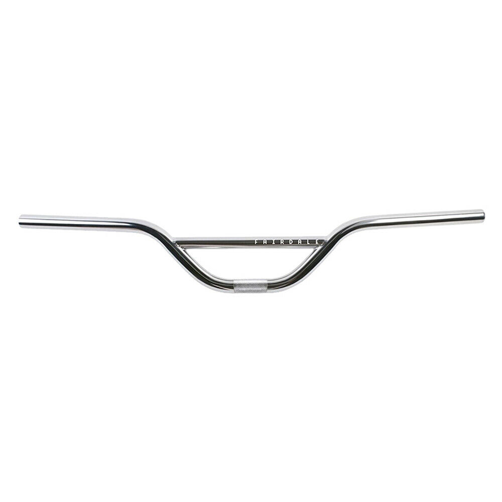Fairdale MX4 Riser Handlebar 22.2mm 28 Wide 4 Rise Chrome Chromoly ...