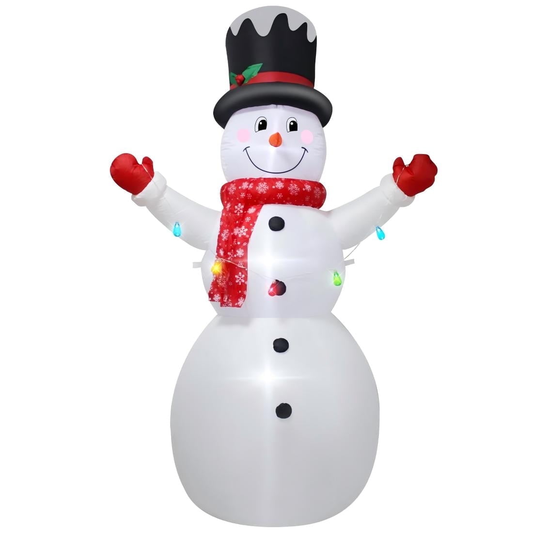 Click here for Kitbonis 8ft Christmas Huge Inflatable Snowman Dec... prices