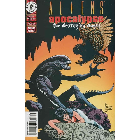 Aliens: Apocalypse-The Destroying Angels #4 VF ; Dark Horse Comic Book ...