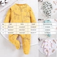 0-3 Months Infant One-Piece Romper Baby Romper For Falland Winter Long ...