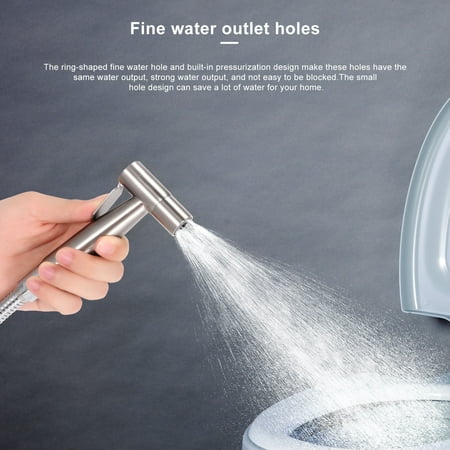 Toilet Sprayer Head Corrosion-Resistant Hand-Held Toilet Bidet High ...