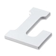 6 Pack: 9" White Wood Letter by Make Market® - Walmart.com