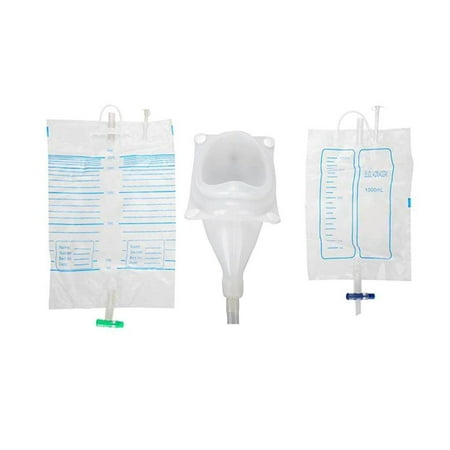 Urine Collector Silicone Urines Waistband Holder Portable Incontinence ...