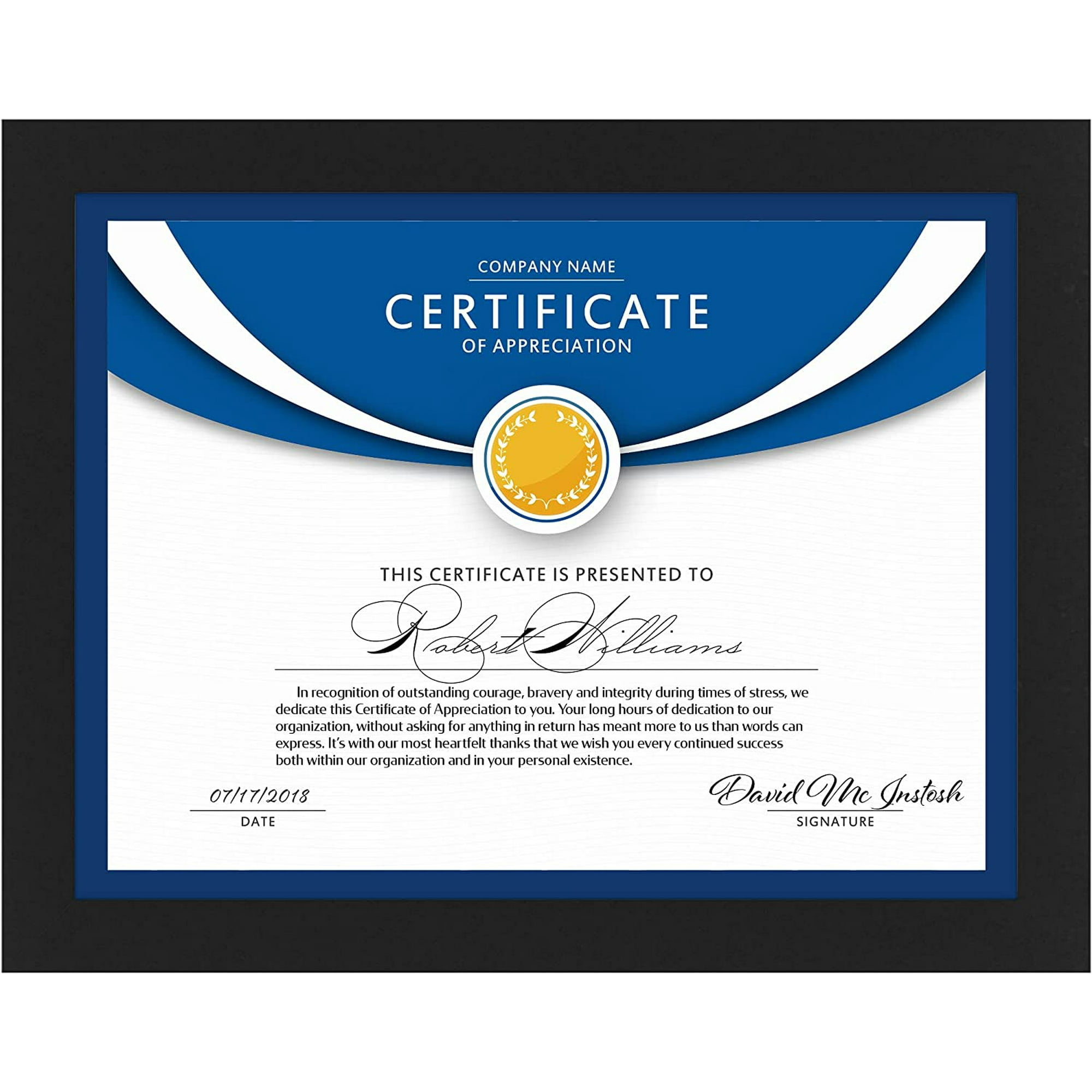 Click here for Surjde 8.5x11 (22x28 Cm) Black Certificate Frame... prices