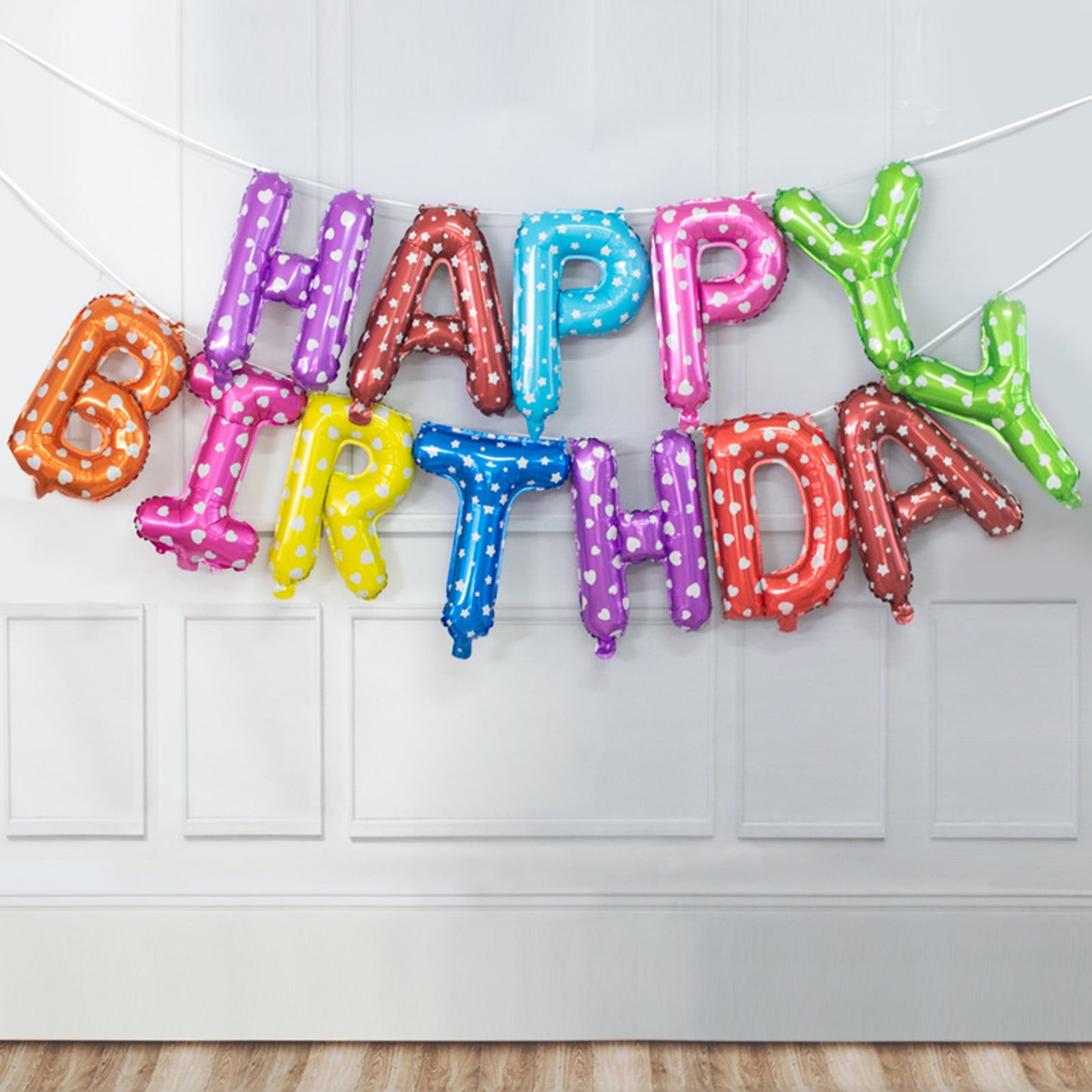 Dream Lifestyle 16 inch Happy Birthday Balloons,3D Colorful Balloon ...