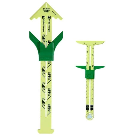 TILIYHELLO T Shape Sliding Gauge Sewing Measuring Ruler Tool Worry Free ...