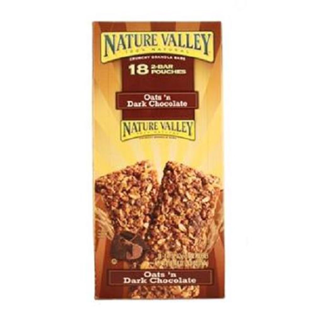NATURE VALLEY CRUNCH BAR OATS N DARK CHOCOLATE 1.49 oz Each ( 18 in a ...
