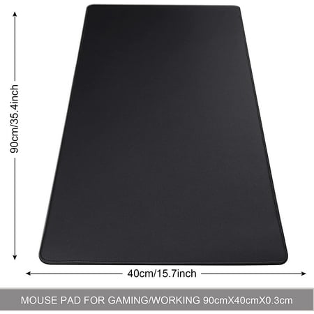XXL Gaming Mouse Pad with Stitched Edges,[35.4x15.7In] Extended Mouse ...