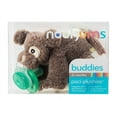 Nookums Paci-Plushies Buddies, Scruffy Puppy Pacifier Holder - Walmart.com