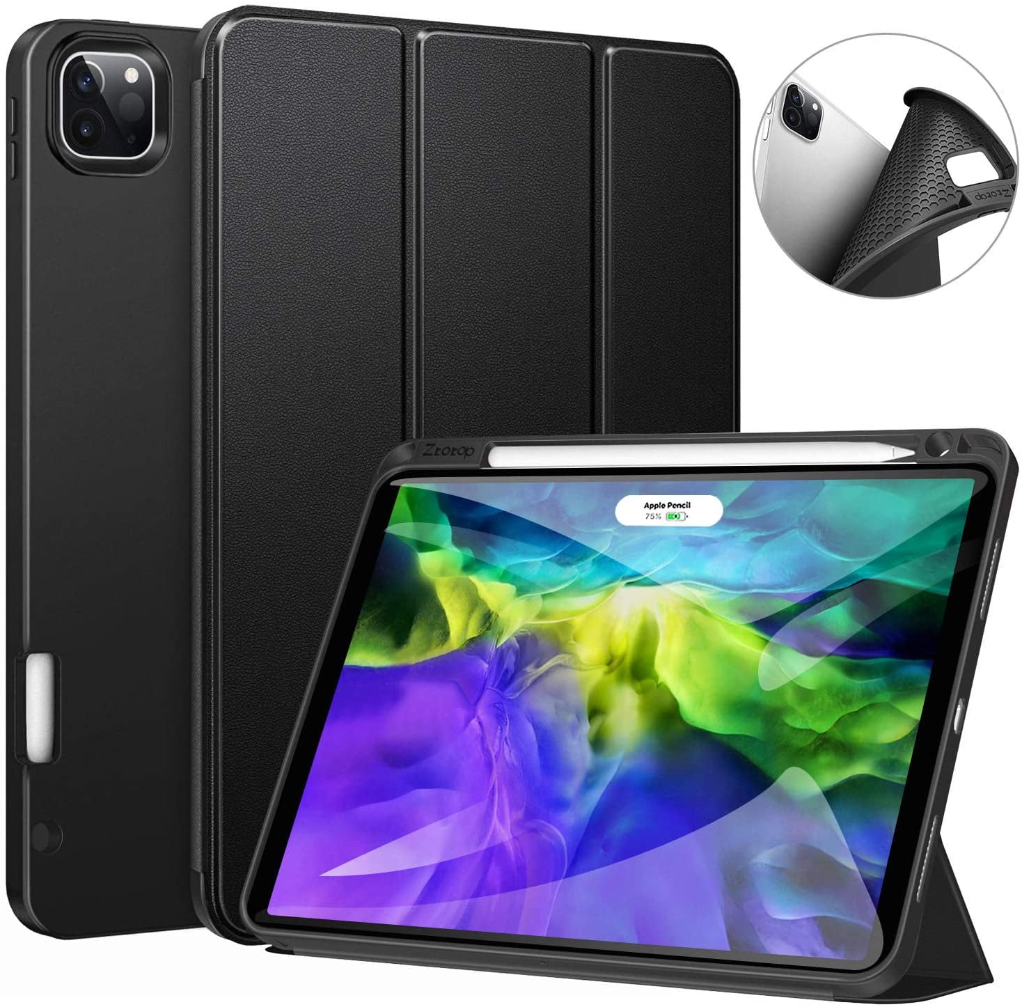 Case For Ipad Pro 11 2020 (2nd Generation), Soft Tpu Back Cover ...