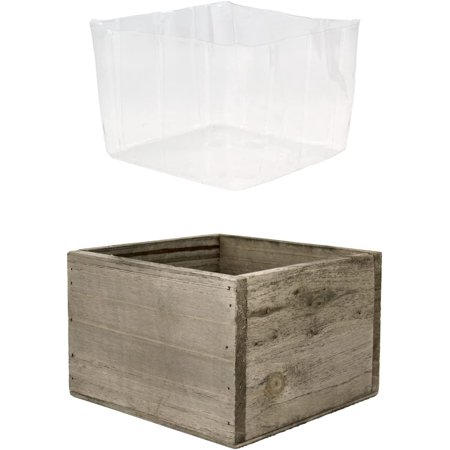 Planter Box, Wood Planter, Wood Rectangle Window Box, Wood Planters ...