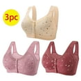 Daisy Bras For Older Women 2024 No Underwire Summer Breathable Front