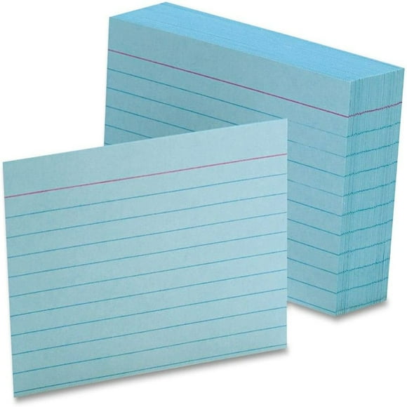 Colored Index Cards