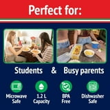 Fasta Pasta Microwave Pasta Cooker with Lid and Built-in Strainer ...